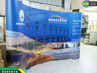Display pop up Stands | Pop up Banner | Kuwait printing | PPT
