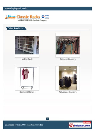Classic Racks, New Delhi, Wall Racks | PDF