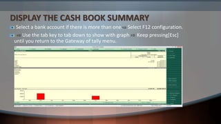 Display reports in tally | PPTX