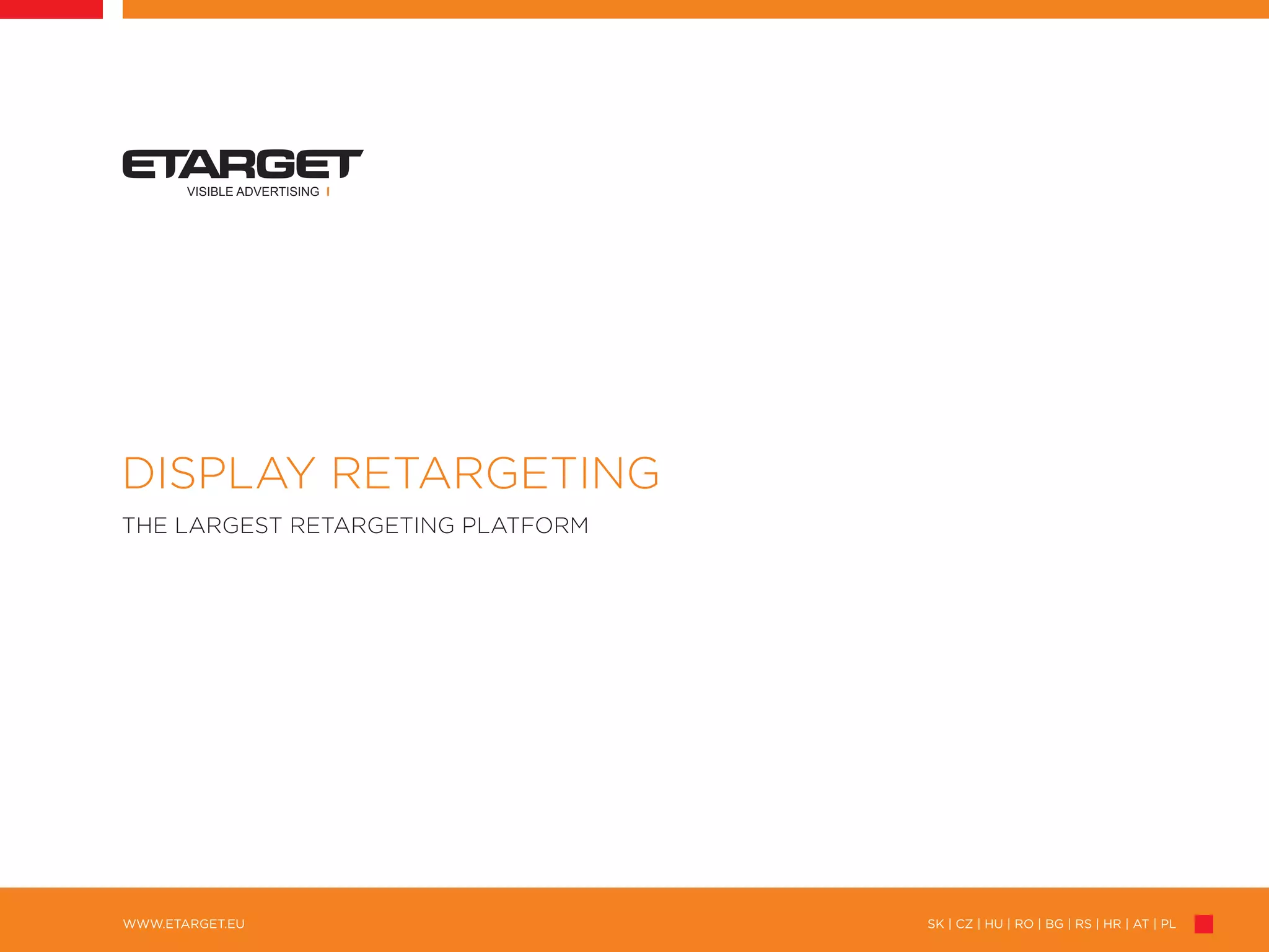 DISPLAY RETARGETING | PPT