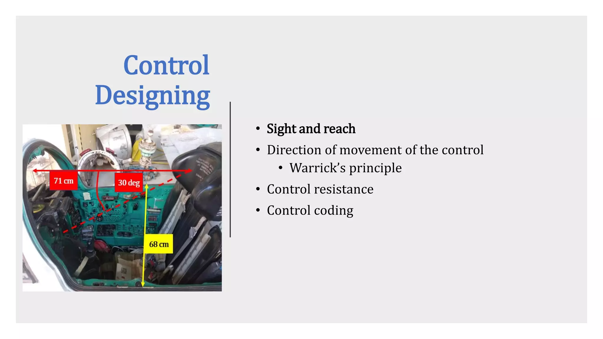 Displays and controls arrangement of military aircraft | PDF