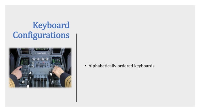 Displays and controls arrangement of military aircraft | PDF