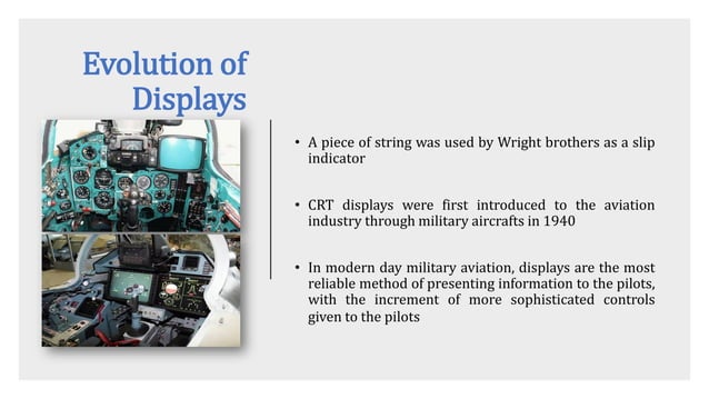 Displays and controls arrangement of military aircraft | PDF