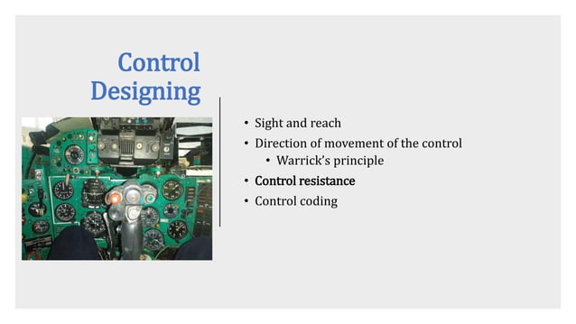 Displays and controls arrangement of military aircraft | PDF