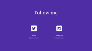 Display solution | PPT