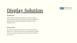 Display solution | PDF