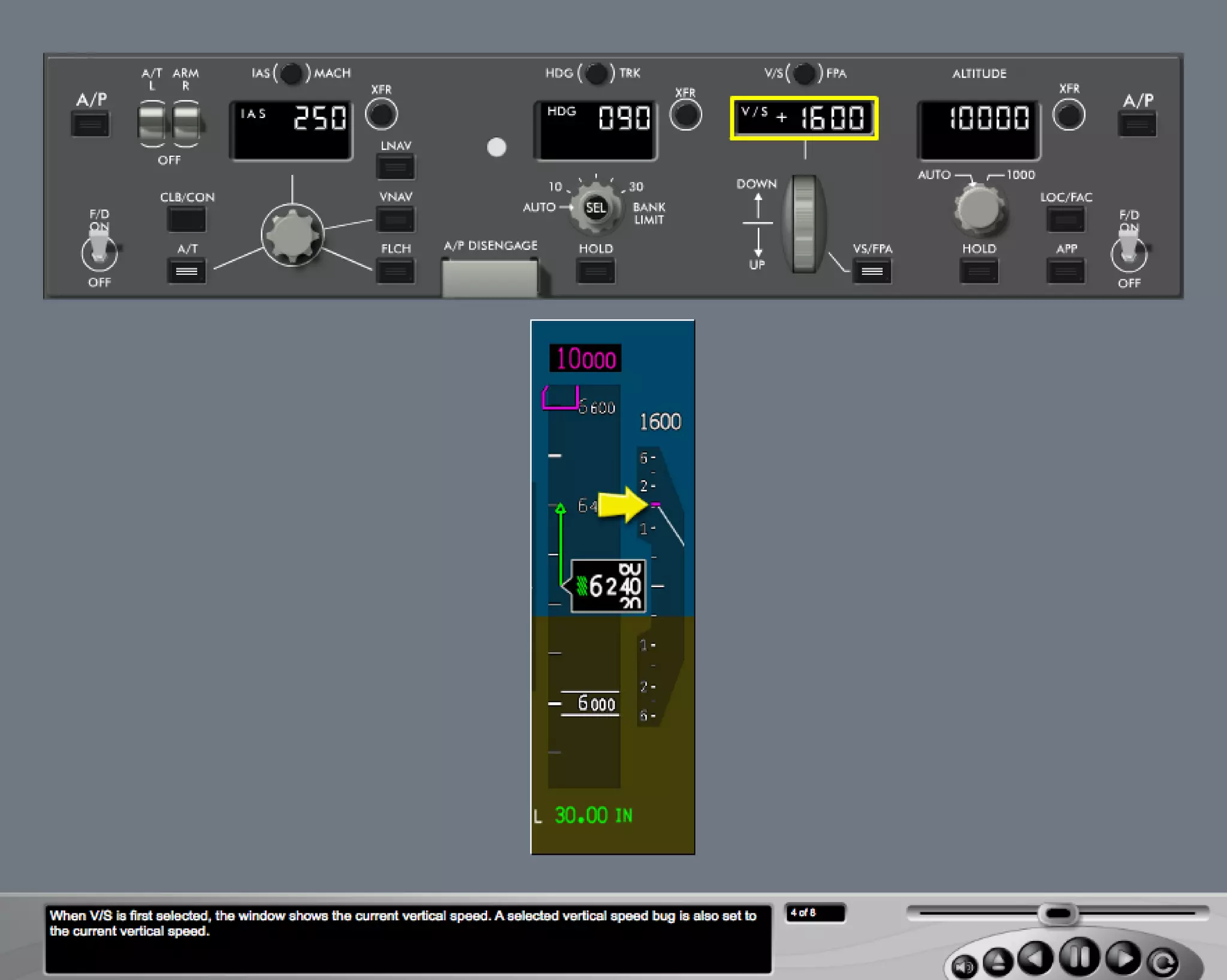 B787 Displays - PFD & EICAS | PDF