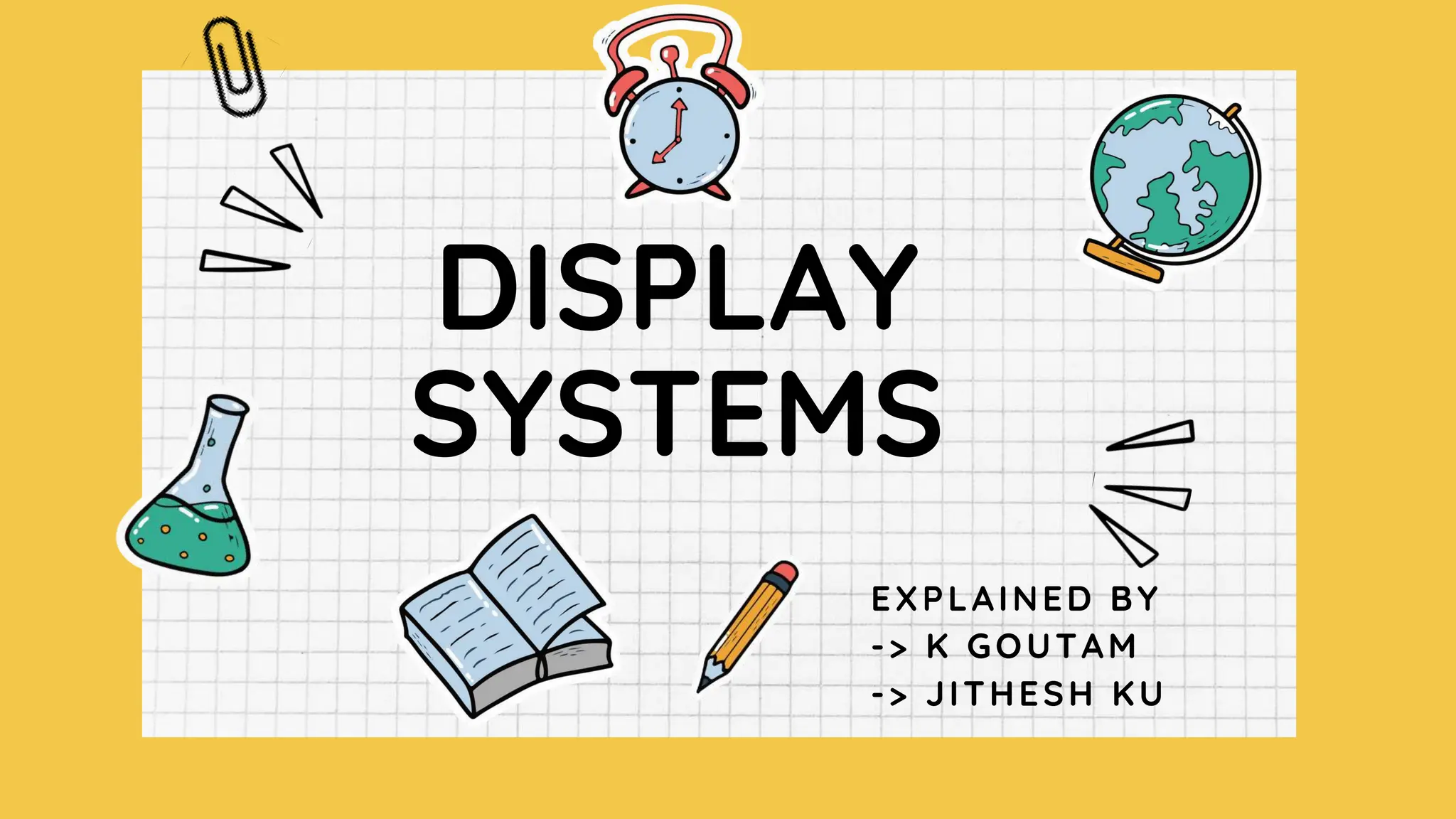 DISPLAY SYSTEMS (2).pptx display systems ppt presentation by vvce ...