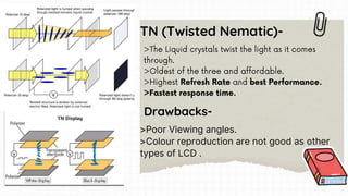 DISPLAY SYSTEMS (2).pptx display systems ppt presentation by vvce mysore students | PPTX | Home ...