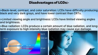DISPLAY SYSTEMS (2).pptx display systems ppt presentation by vvce mysore students | PPTX | Home ...