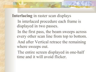 Display techniques | PPT