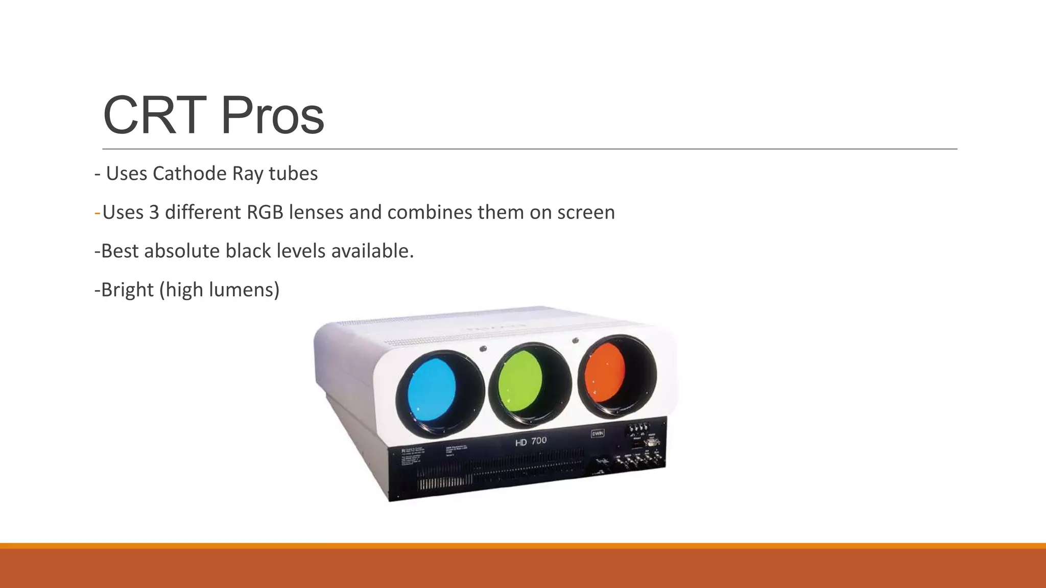 Display technologies | PPTX