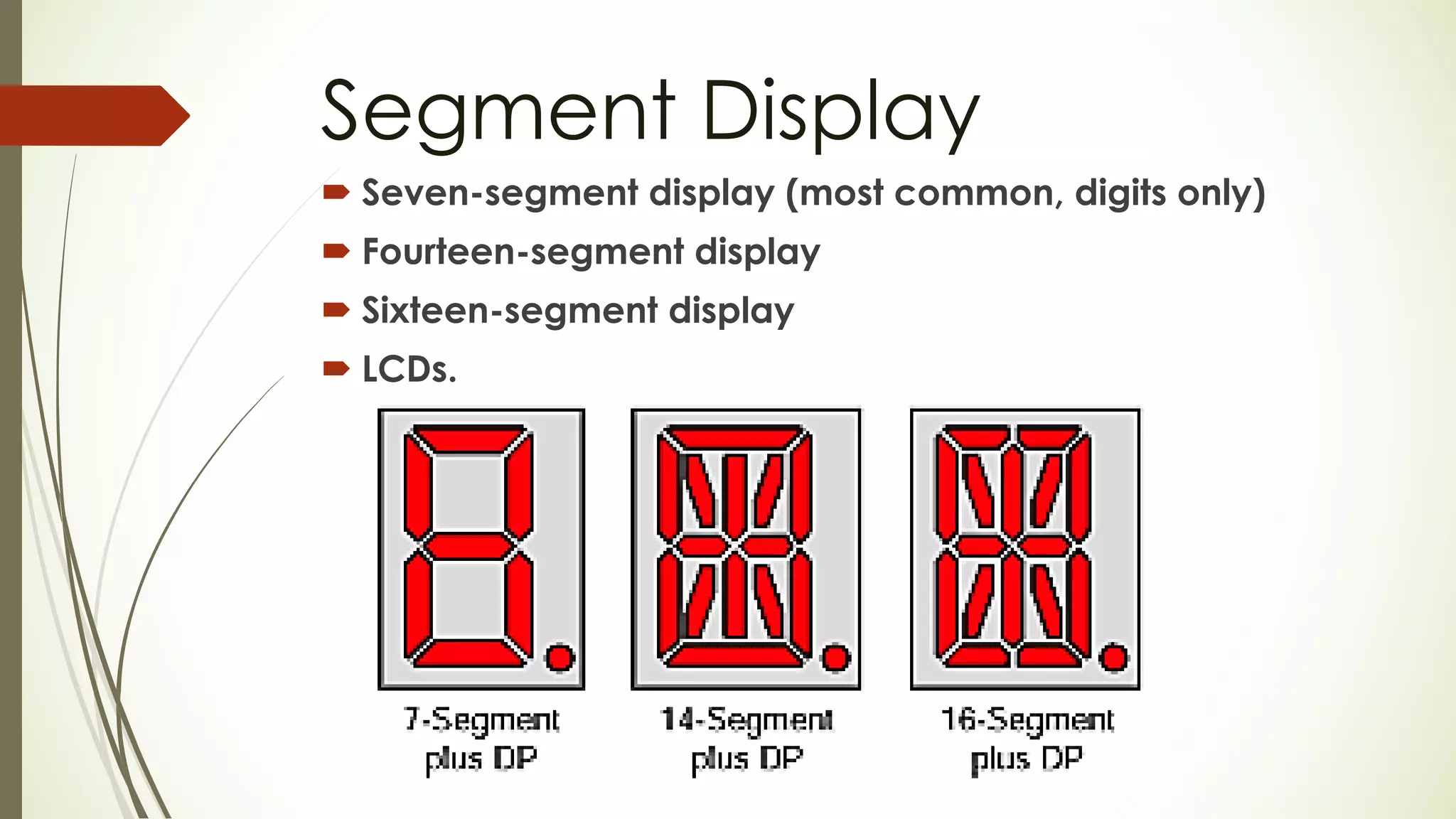 Display technologies | PPTX