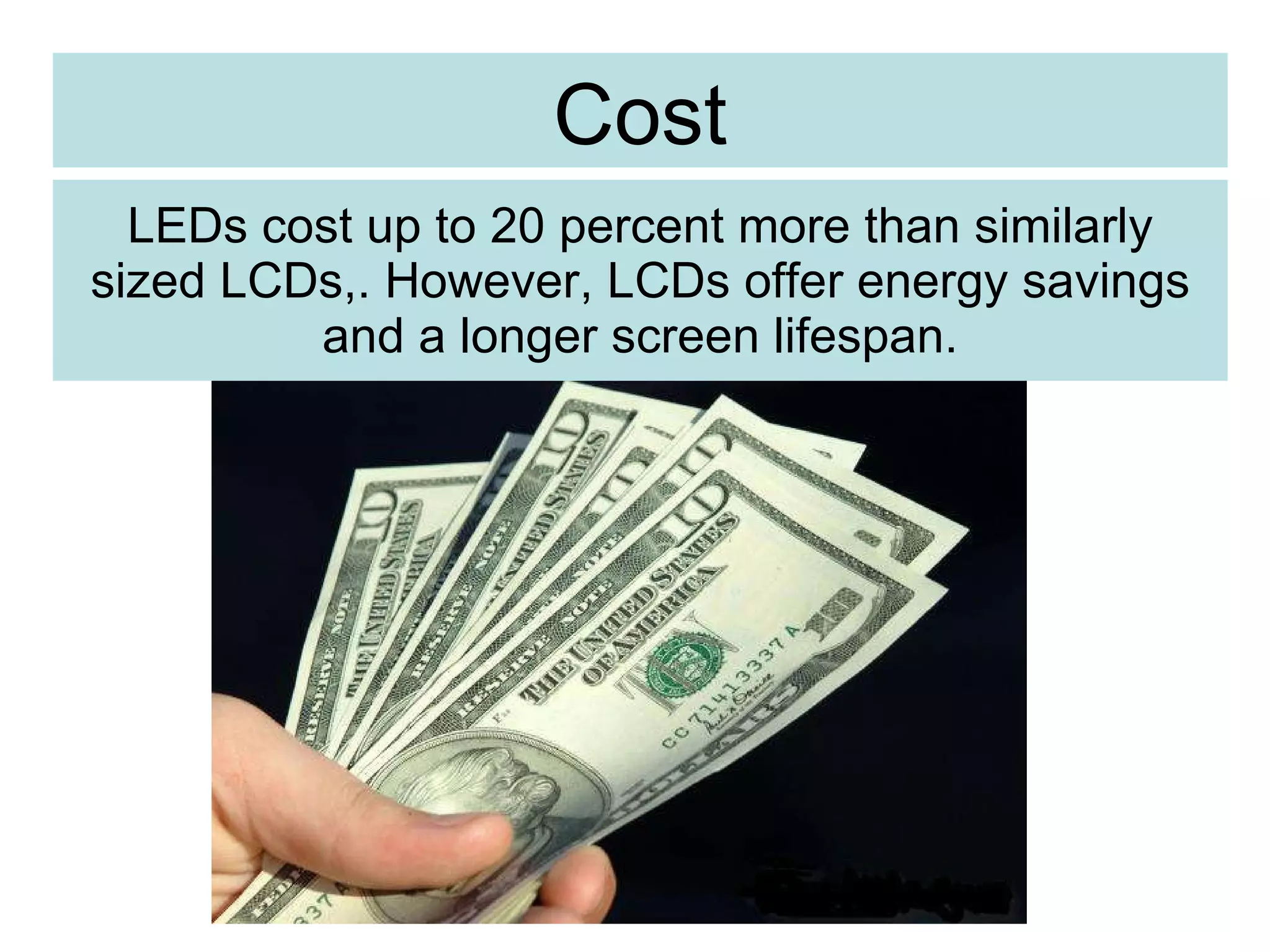 Display Technology Comparison | PPS | Technology & Computing