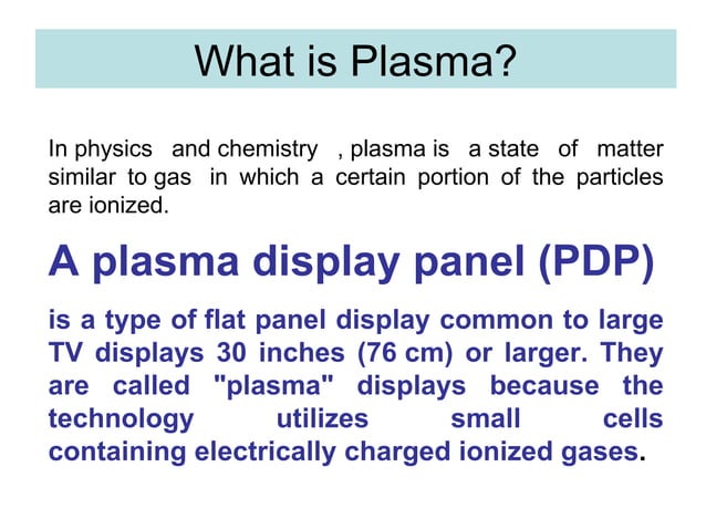 Display Technology Comparison | PPS | Technology & Computing