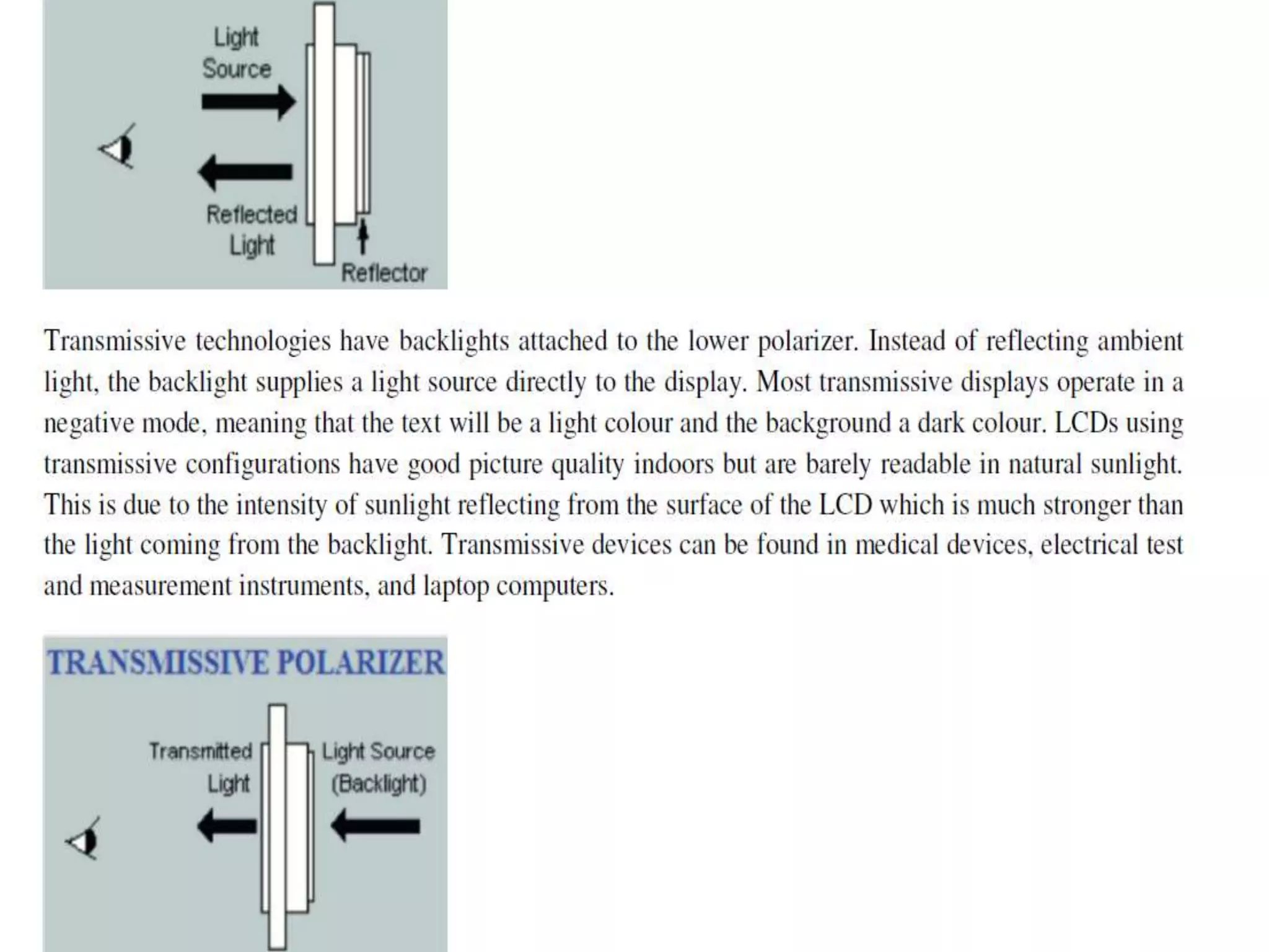 Display technology (LCD) BASICS | PPTX