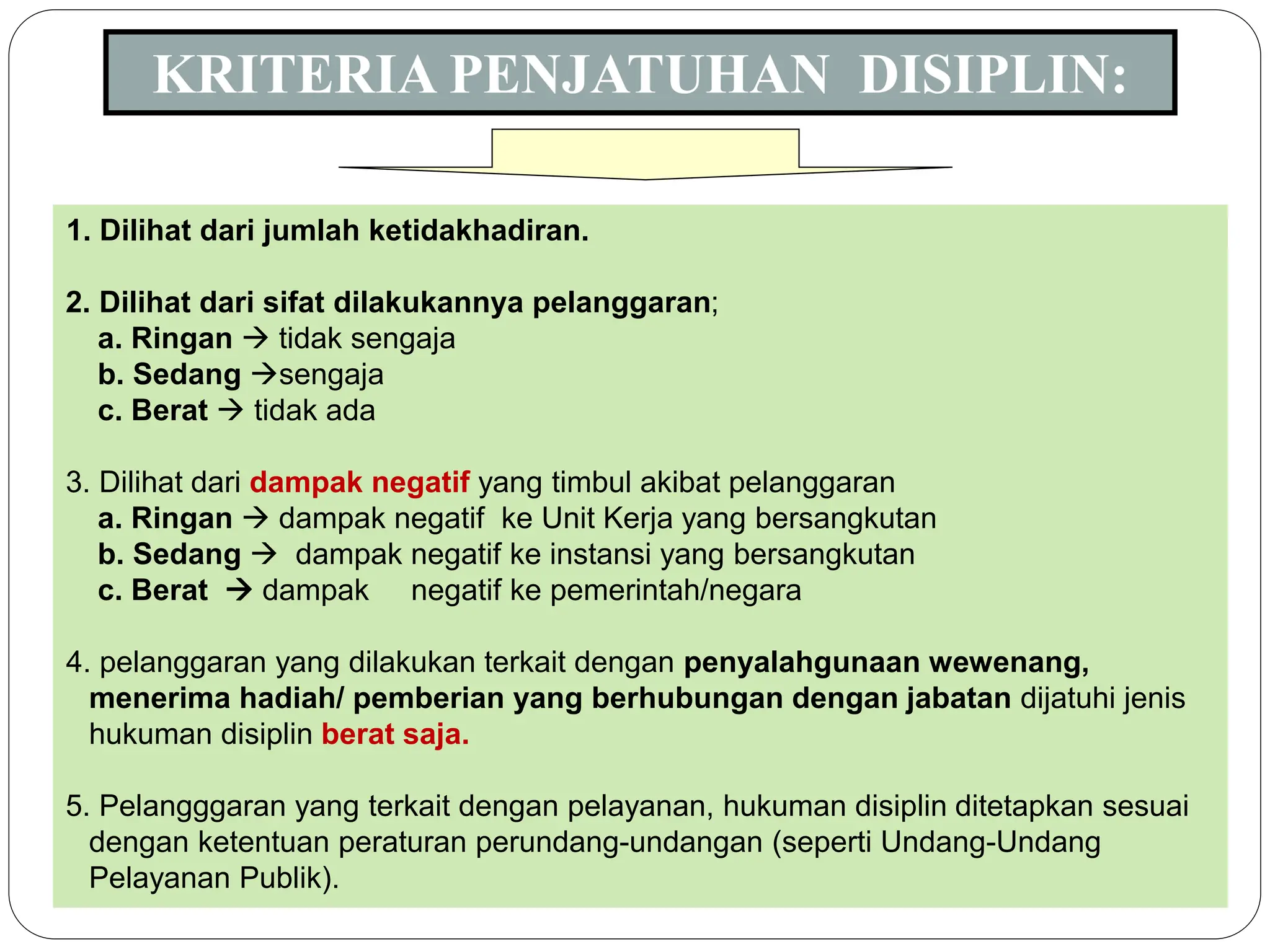 Displin Pegawai Negeri Sipil (PNS ).ppt