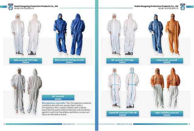 Disposable coverall series.pdf