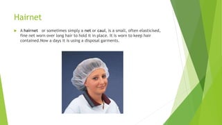 Disposable garments | PPTX