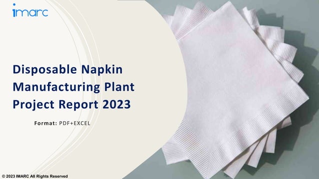 Disposable Napkin Manufacturing Process PPT | Project Report 2023 ...