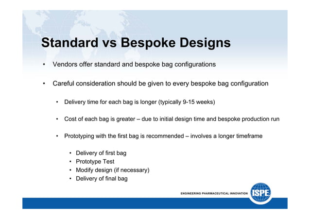 Single Use (Disposables) Presentation | PDF | Chemistry | Science