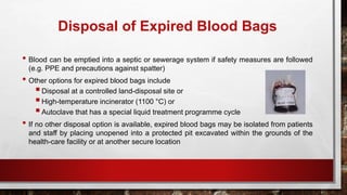 Disposal of Blood Bags_Dr Ruchi Kushwaha.pptx
