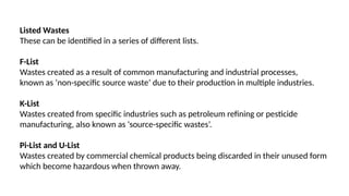 The importance of disposal of chemicals .pptx
