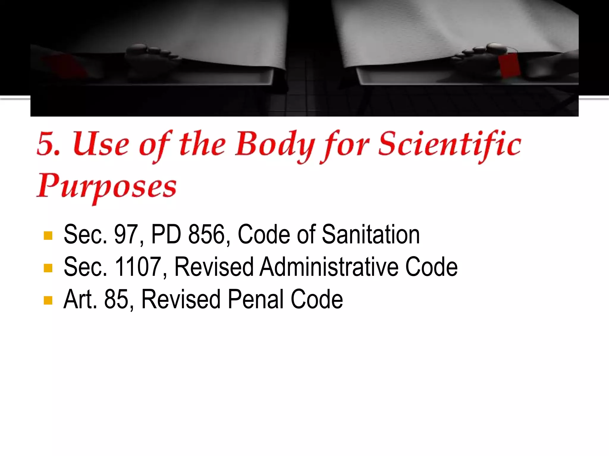 Disposal of dead body | PPTX