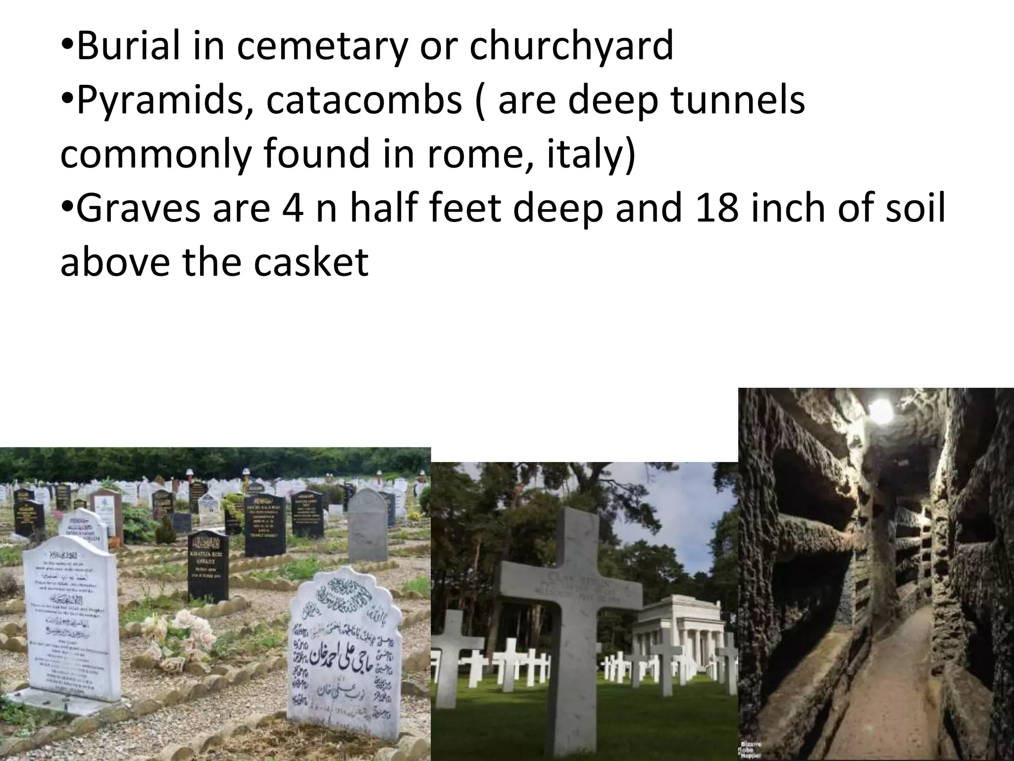 Disposal of dead body | PPTX