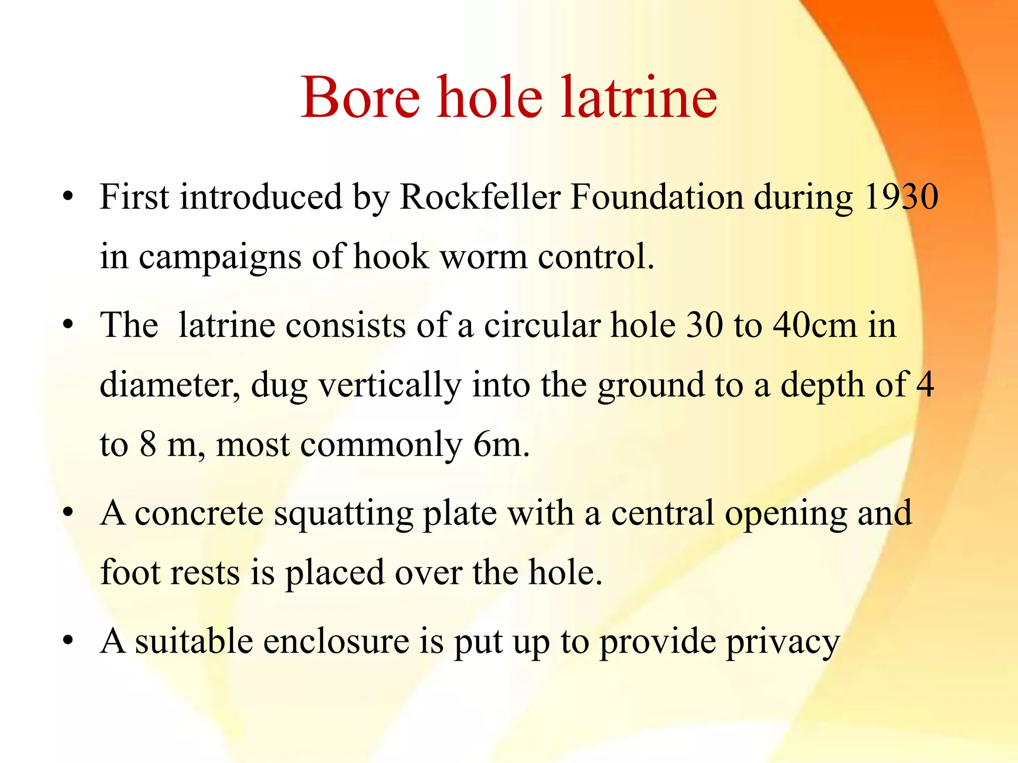 Disposal of excreta | PPTX