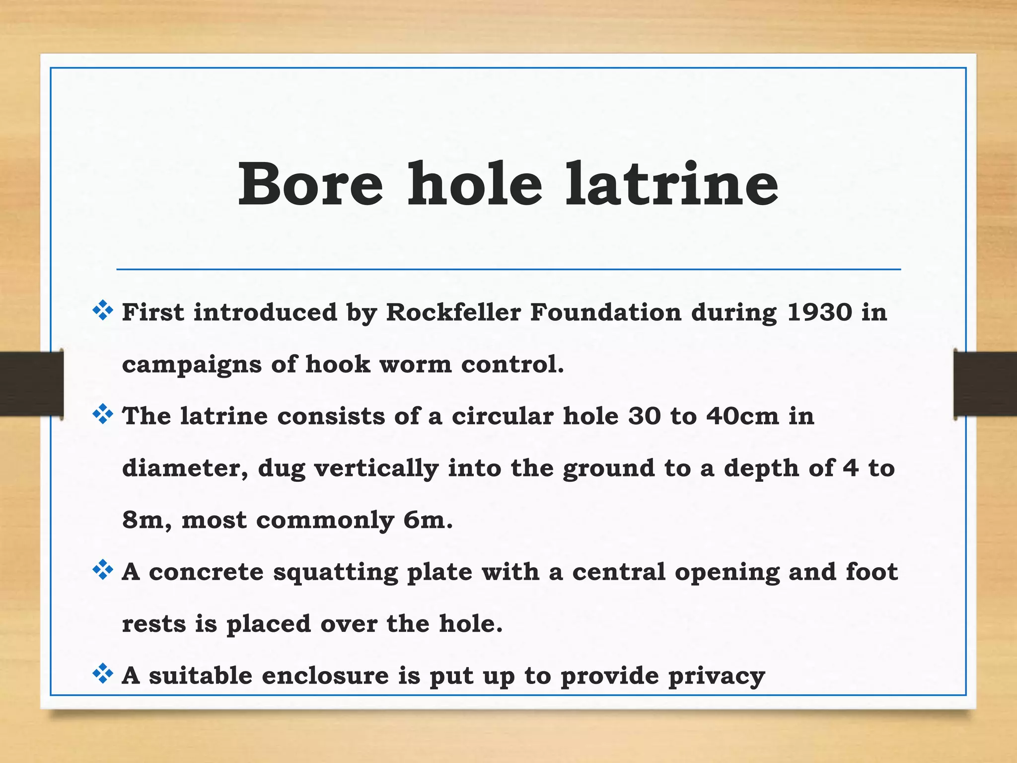 Disposal of excreta | PPT