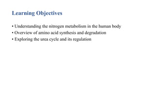 Disposal of Nitrogen, Degradation and Synthesis of AminoAcids (2).pptx