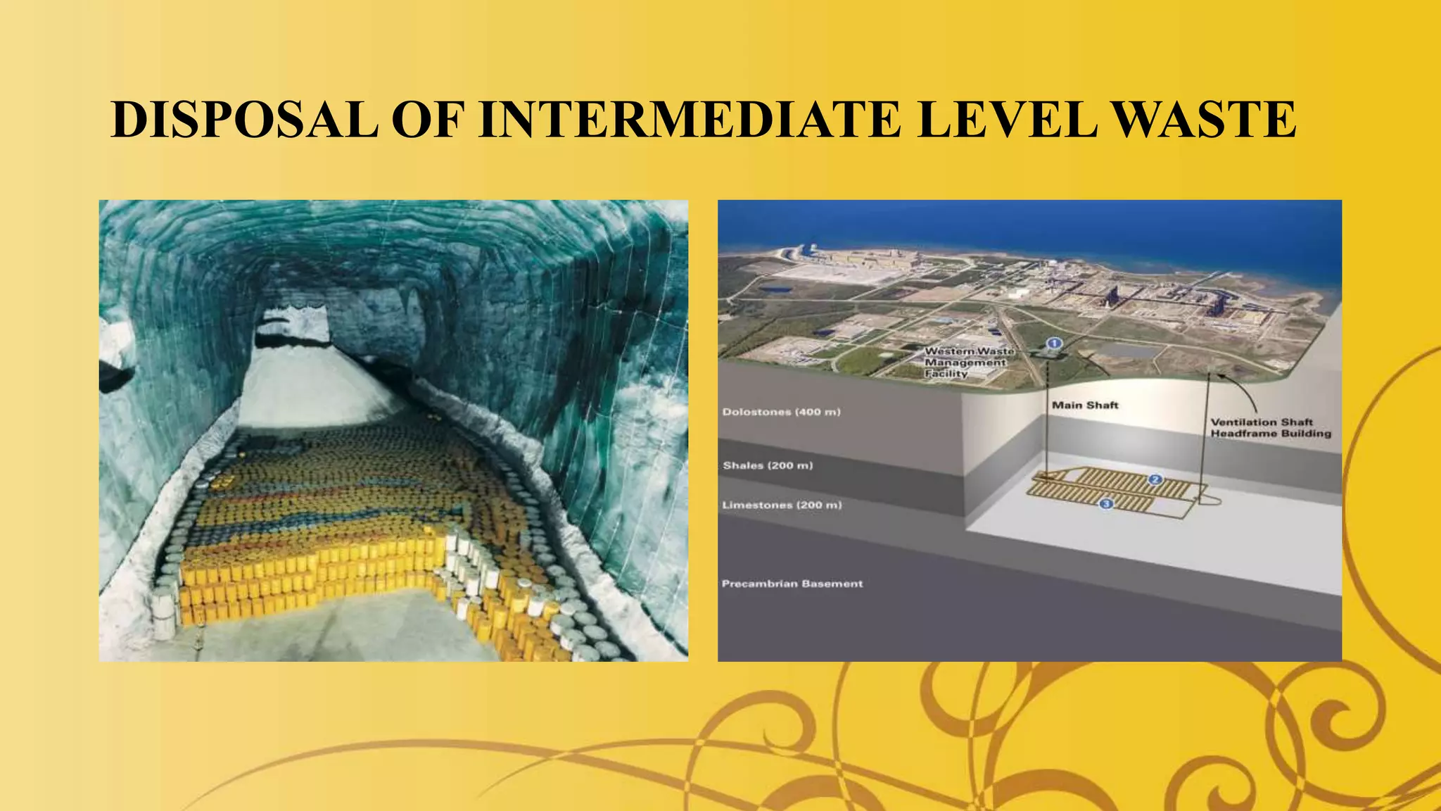 Disposal of radioactive waste | PPTX