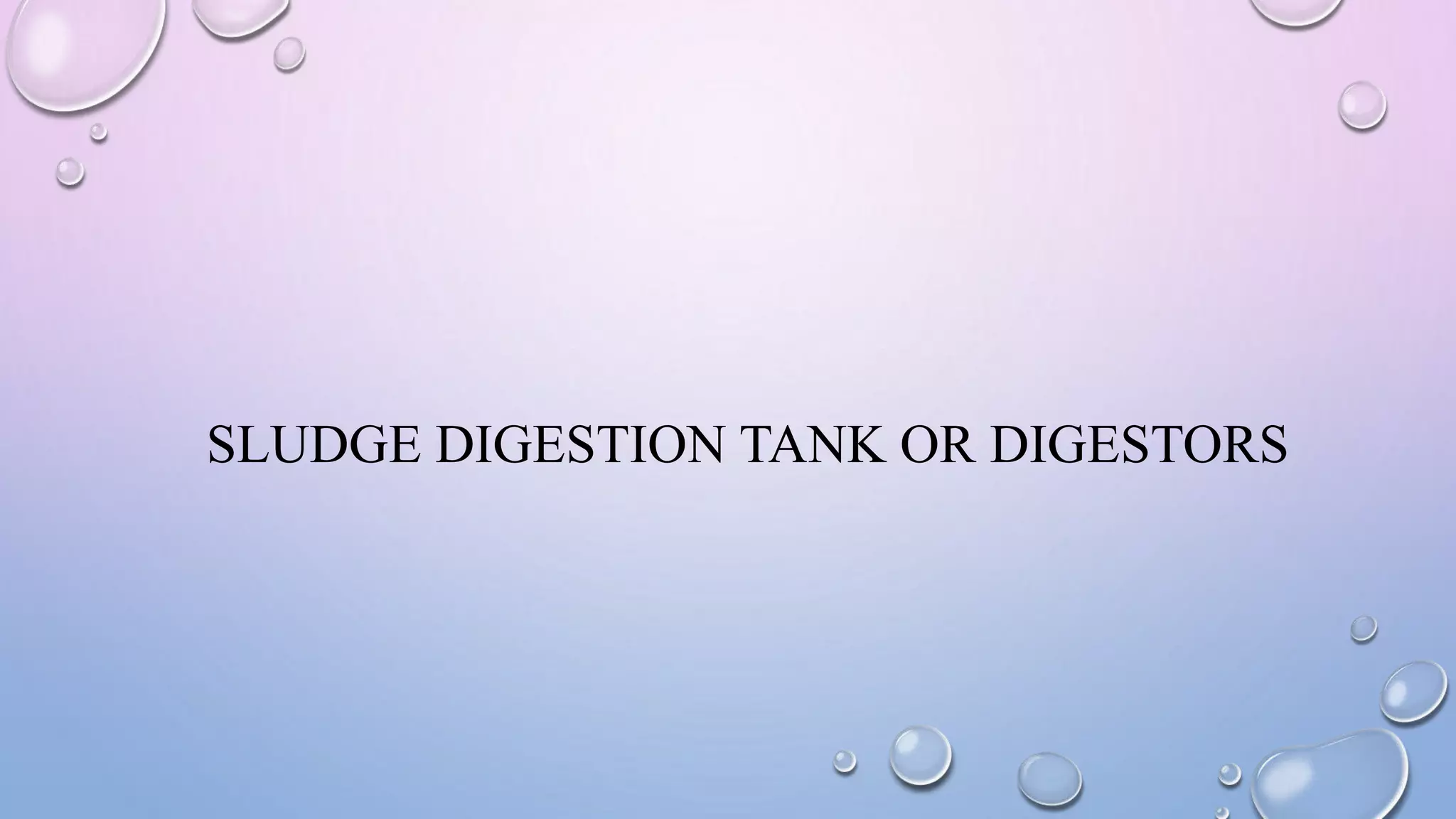 Disposal of sewage and sludge management | PPTX
