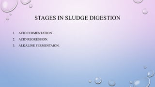 Disposal of sewage and sludge management | PPTX