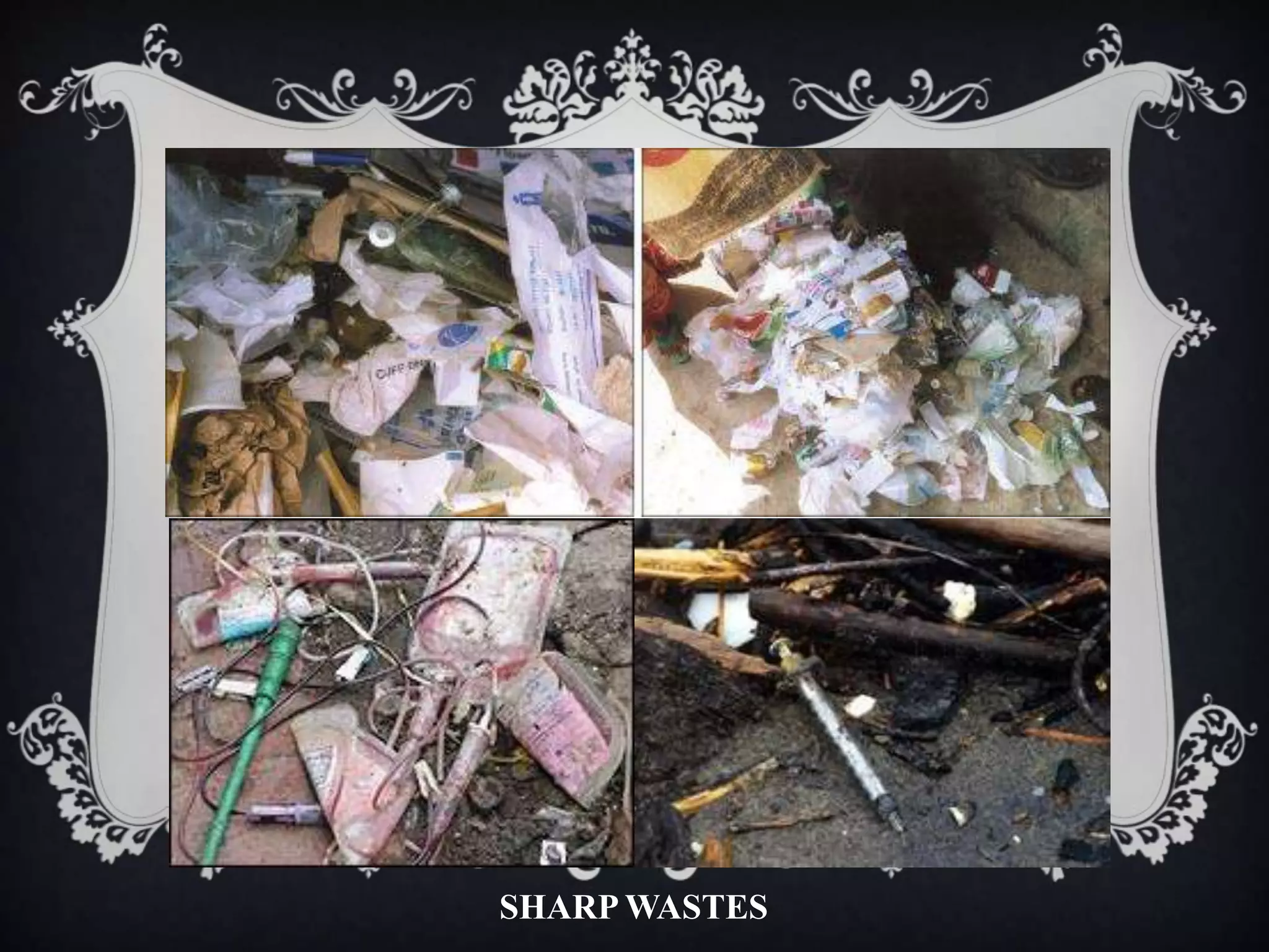 Disposal of sharp wastes(BIO MEDICAL WASTE MANAGEMENT) | PPTX