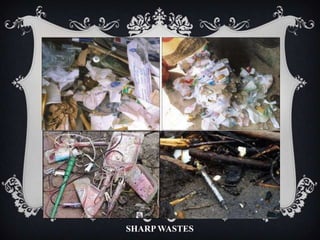 Disposal of sharp wastes(BIO MEDICAL WASTE MANAGEMENT) | PPTX