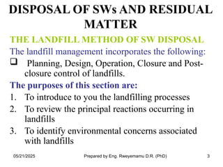 DISPOSAL OF SW AND RESIDU AL MATTER.pptx