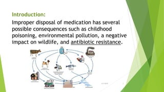 Disposal of unused medicines | PPTX
