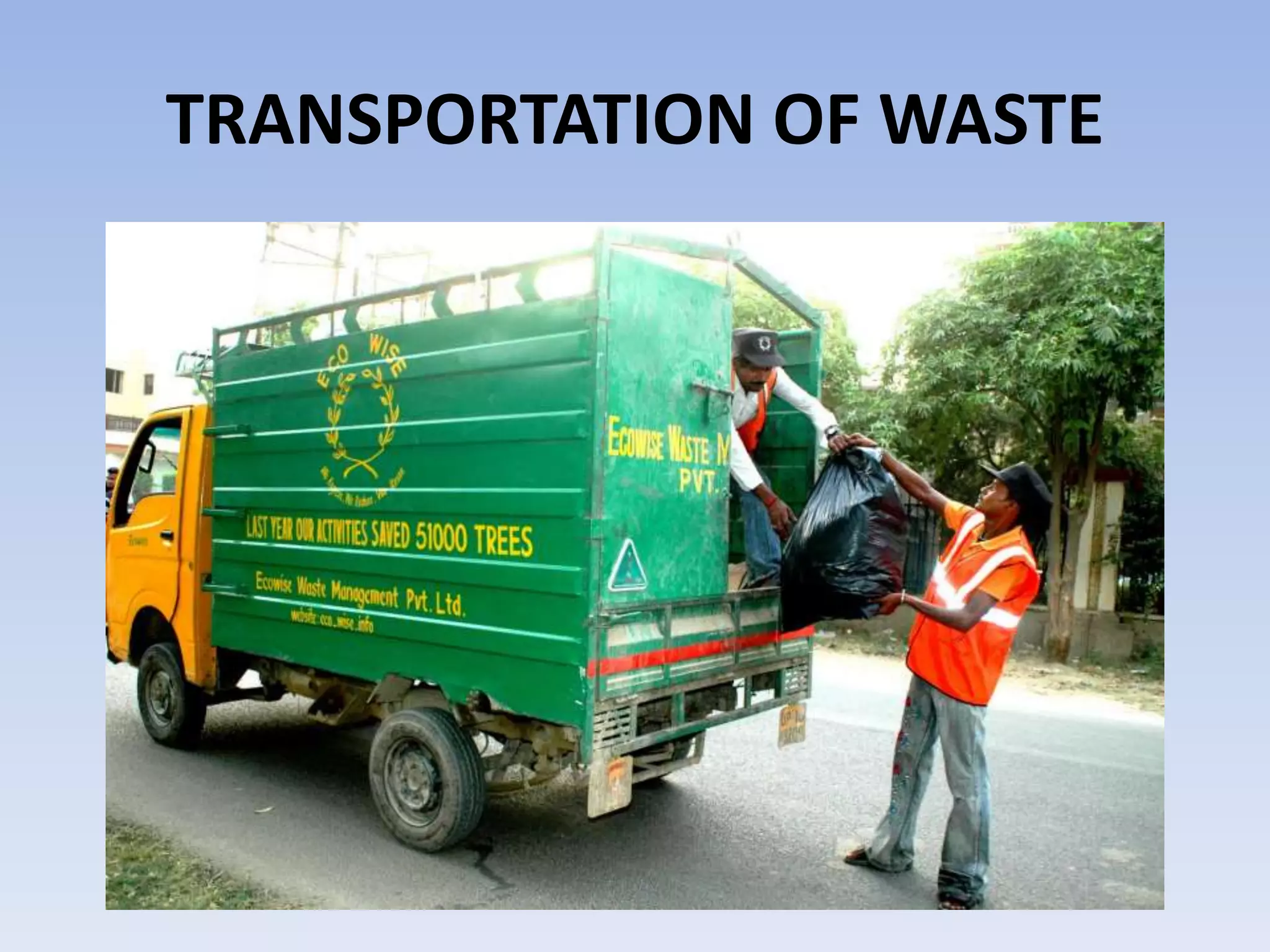Disposal of waste | PPT
