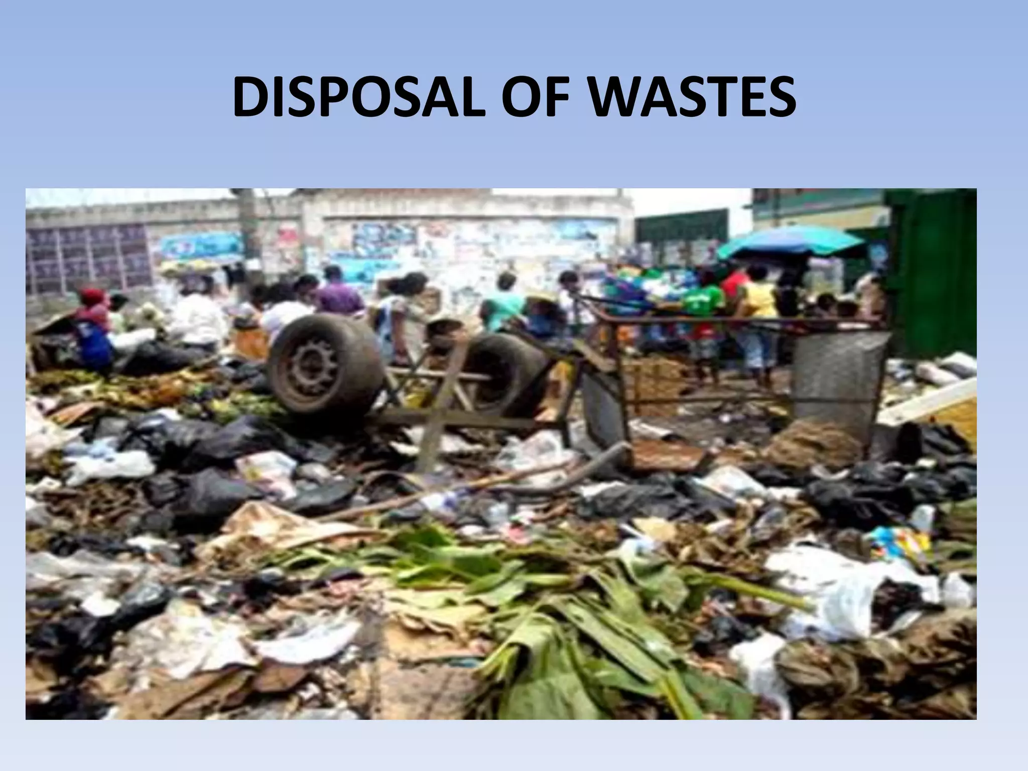 Disposal of waste | PPT