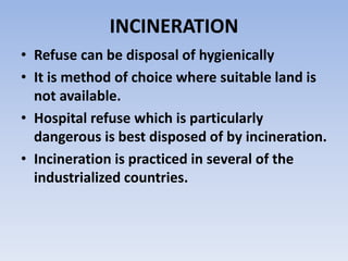 Disposal of waste | PPT