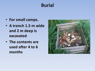 Disposal of waste | PPT