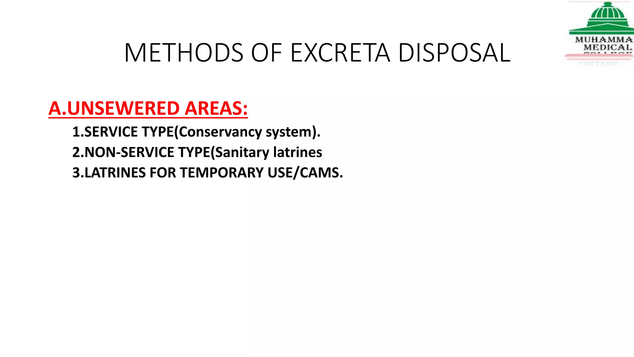 Disposal of waste | PPTX