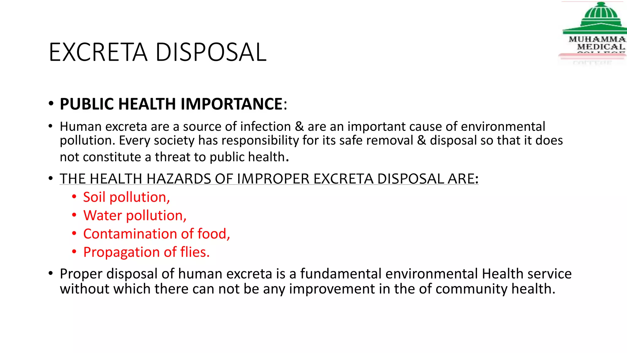 Disposal of waste | PPTX