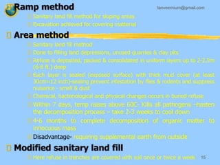 Disposal of waste | PPT