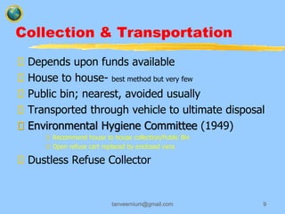 Disposal of waste | PDF