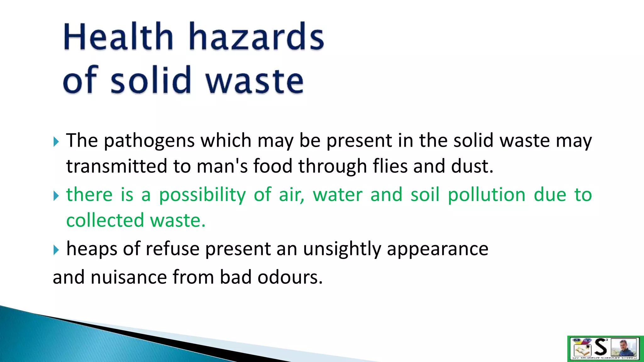 Disposal of waste in english | PPT