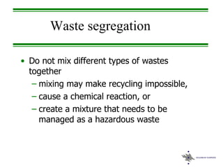 Disposal Of Waste Material | PPT