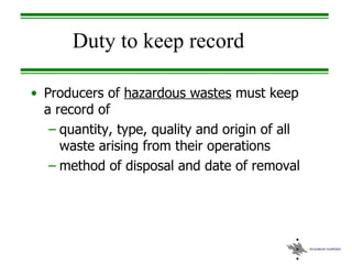 Disposal Of Waste Material | PPT